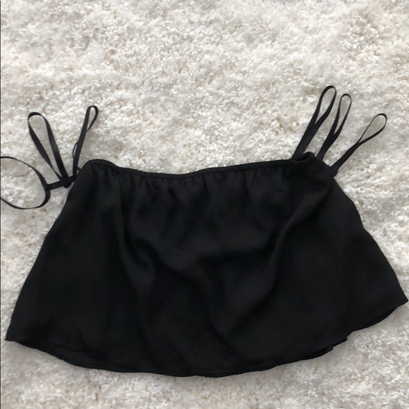 Tobi | Tops | Off The Shoulder Flowy Crop Top | Poshmark